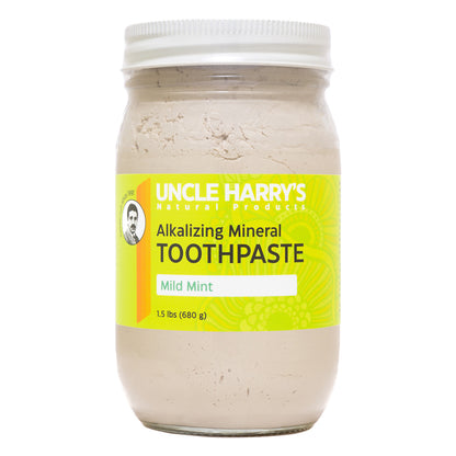Mild Mint Toothpaste *Formerly Children's* – Uncle Harry's Natural Products