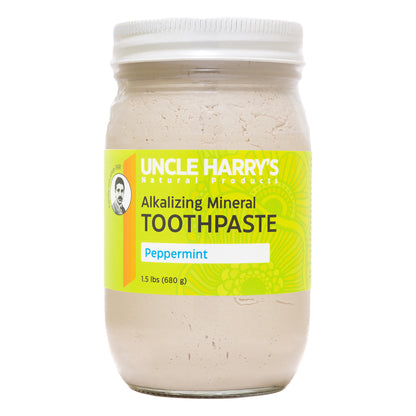 Peppermint Toothpaste – Uncle Harry's Natural Products