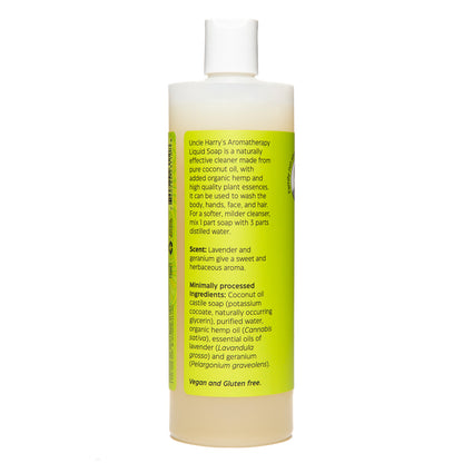 Lavender/Geranium Liquid Soap – Uncle Harry's Natural Products